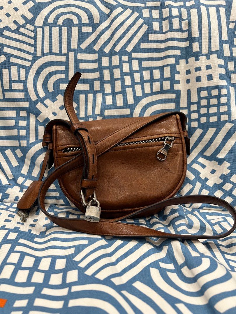 loewe vintage padlock shoulder bag, Luxury, Bags & Wallets on Carousell