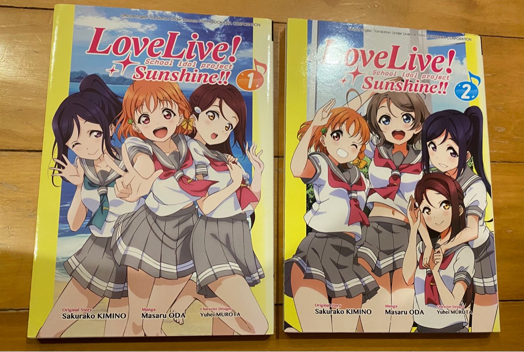 Love Live Sunshine English Translated Manga, Hobbies & Toys, Books & Magazines, Comics & Manga ...