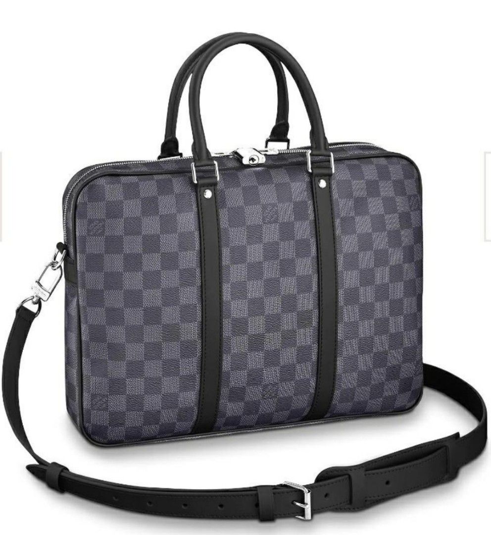 Louis Vuitton Mens Briefcase LV Authentic Bag, Men's Fashion, Bags ...