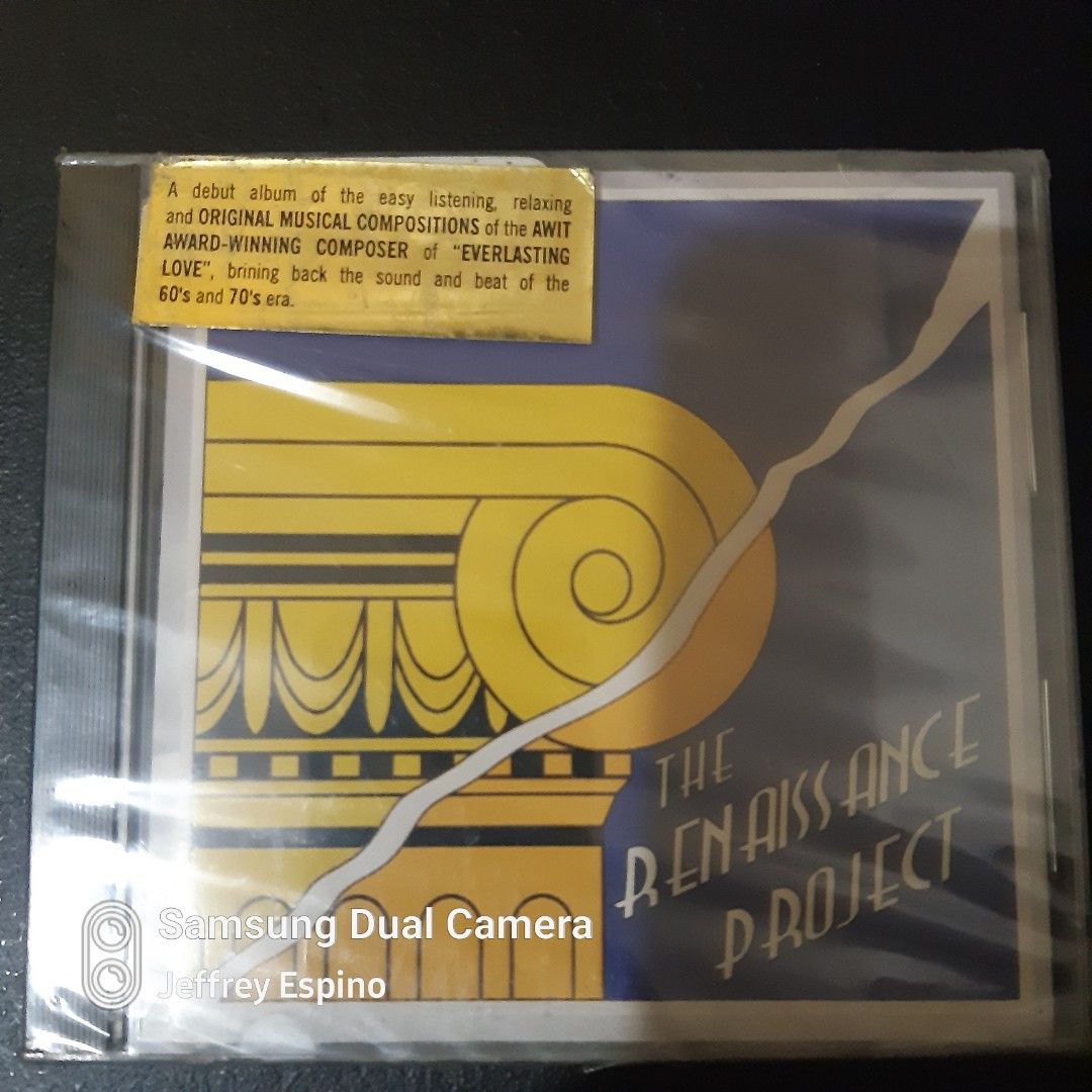 Luigi De Dios The Renaissance Project opm cd, Hobbies & Toys, Music ...