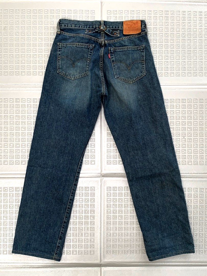 Lvc 702-xx LEVIS Vintage Cloth SELVEDGE w32 Raw denim Kaku keras used ...