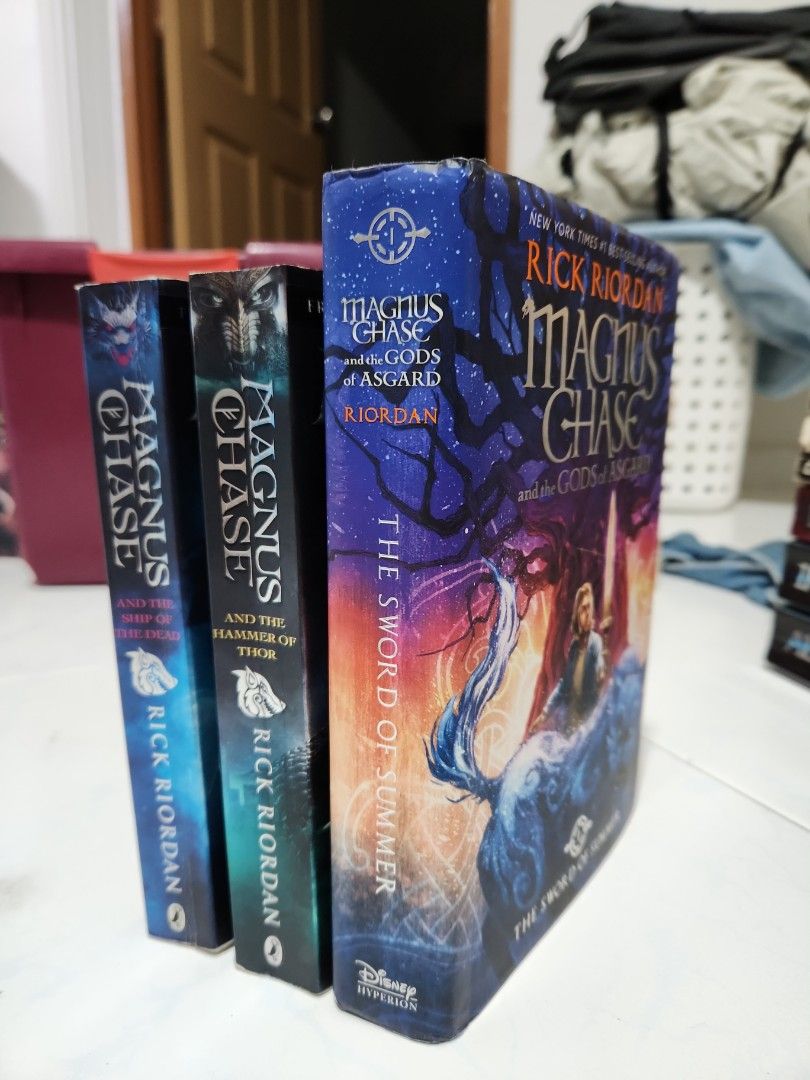 Magnus Chase Series, Hobbies & Toys, Books & Magazines, Fiction & Non ...