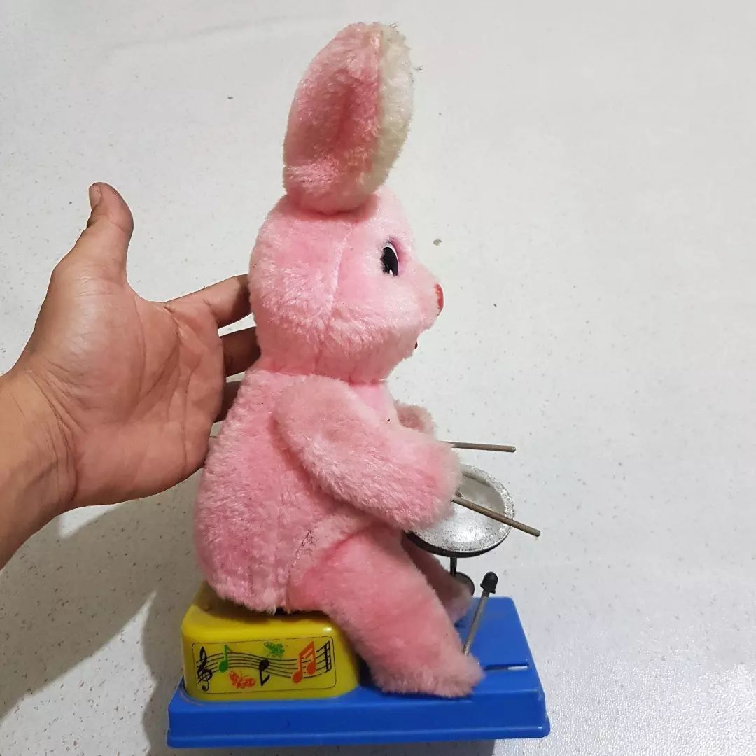 Mainan jadul tahun 70 an Son Ai Mambo Kelinci drummer, Bayi & Anak ...