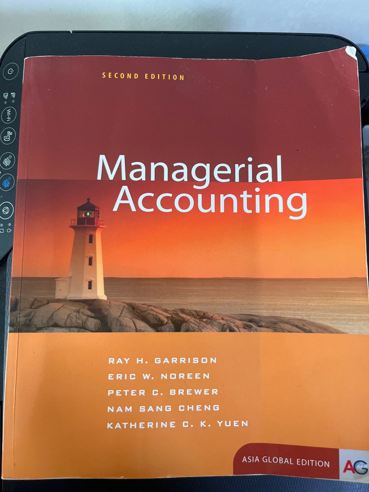 Managerial Accounting Tertiary Textbook, Hobbies & Toys, Books ...