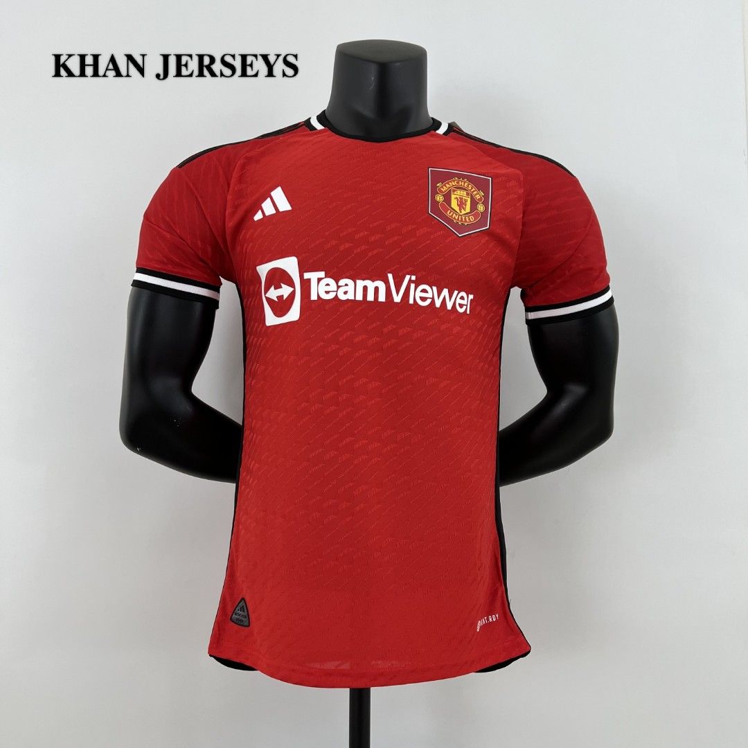 Manchester United F.C. | 2023/24 Home kit | Customizable | Size S-2XL ...