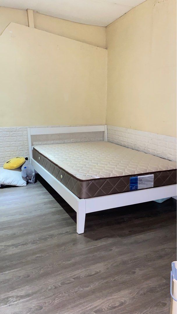 [RUSH] FOR SALE BED SET !! Mandaue Bed Frame and Mattress (54x75x9in ...