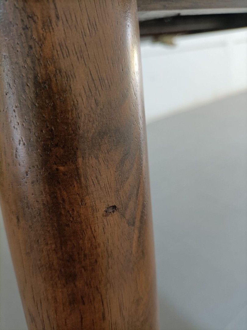 MARION Extendable Dining Table in WALNUT, Furniture & Home Living ...