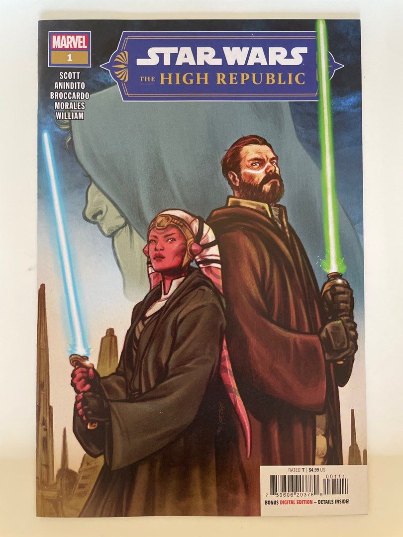 Marvel Star Wars The High Republic #1 Main and Variant Covers, Hobbies ...