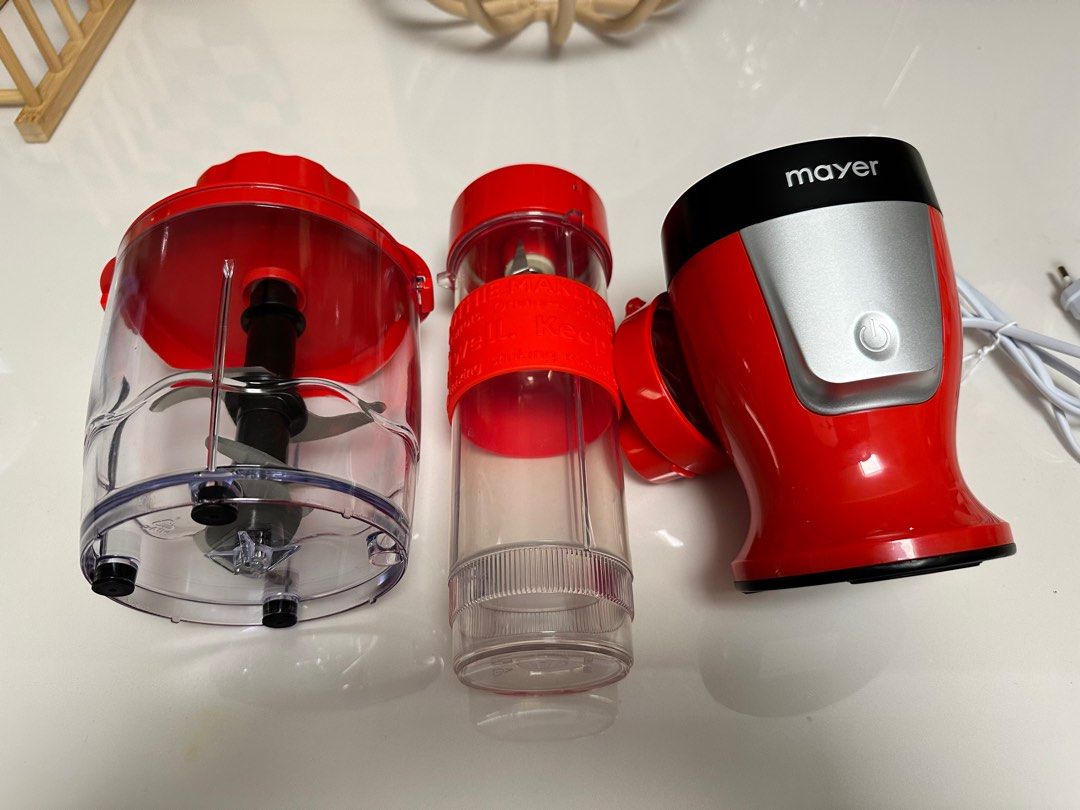 Mayer Mini 2-in-1 Blender Plus Chopper MMBC19, TV & Home Appliances ...