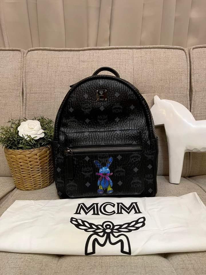 MCM Medium Rabbit Backpack on Carousell
