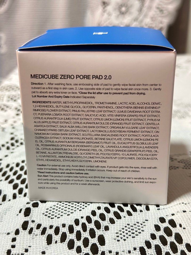 Medicube Zero Pore Pad 2.0, Beauty & Personal Care, Face, Face Care on ...