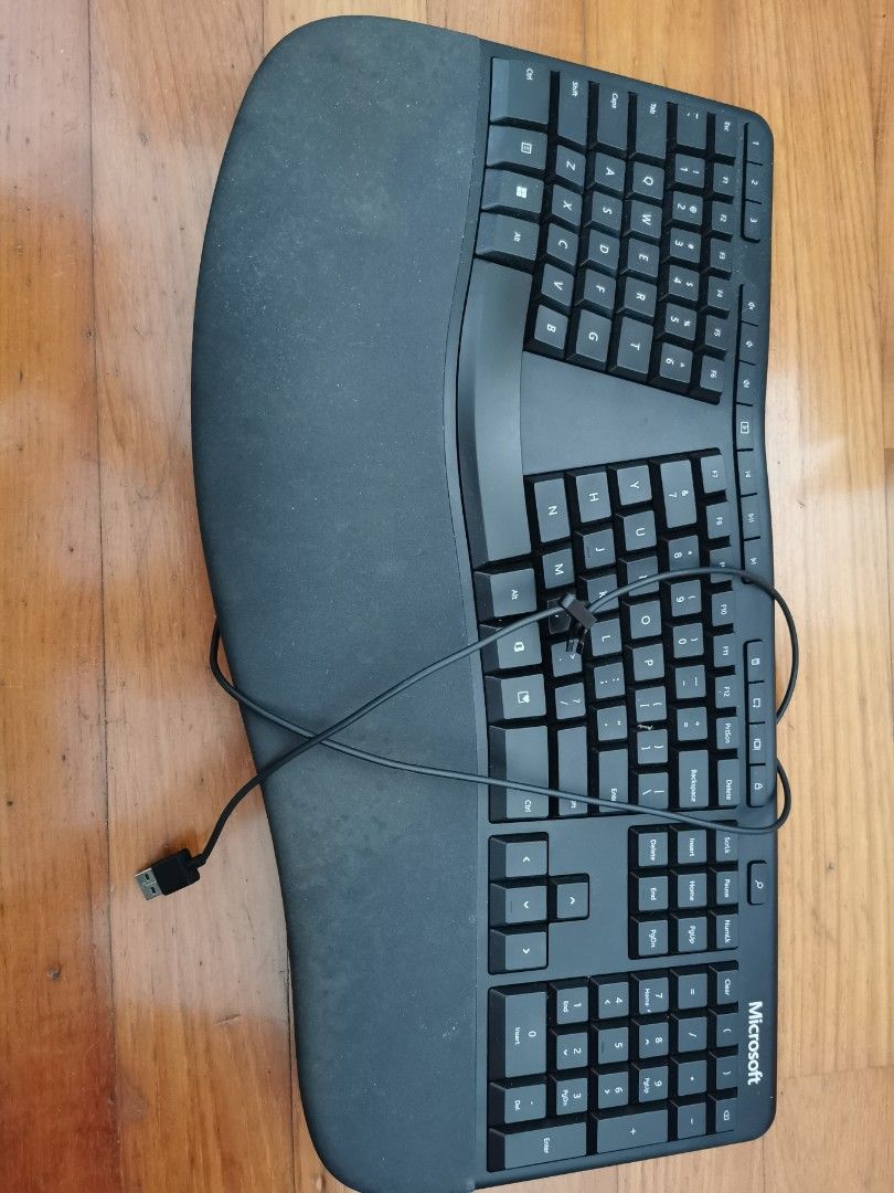 Microsoft ergonomic keyboard, Computers & Tech, Parts & Accessories ...
