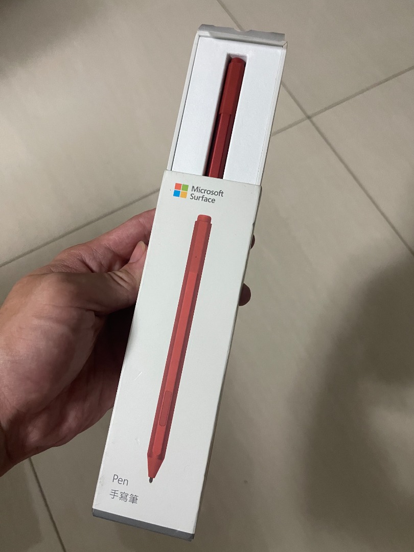 Microsoft Surface Pen - Poppy Red, Computers & Tech, Parts ...