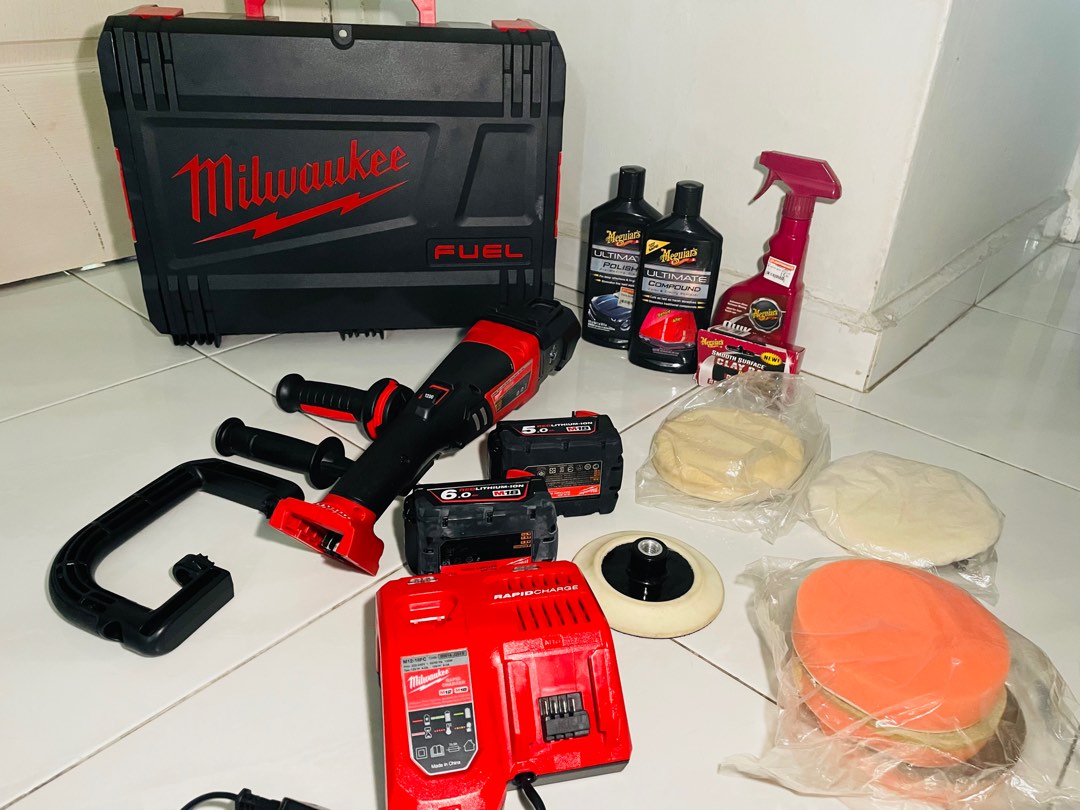 Milwaukee Cordless Polish, Motorcycles, Motorcycle Accessories on Carousell