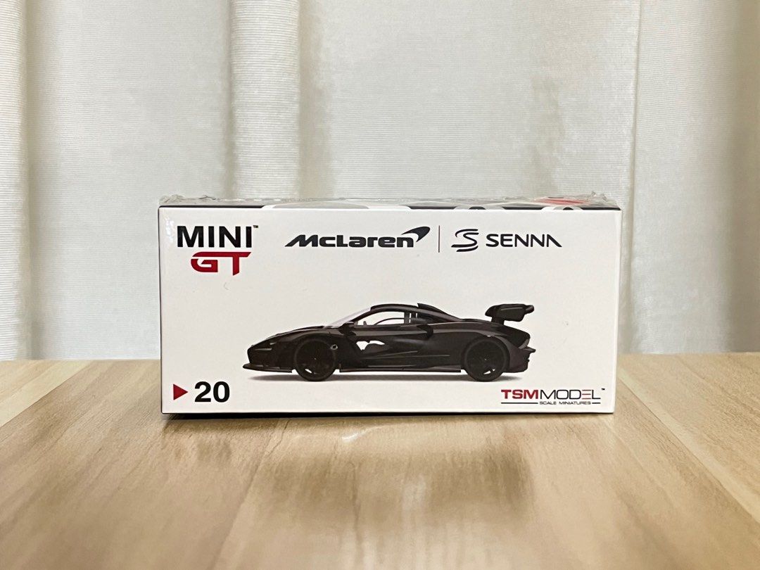 Mini GT McLaren Senna #20 Black 1/64, Hobbies & Toys, Toys & Games on ...