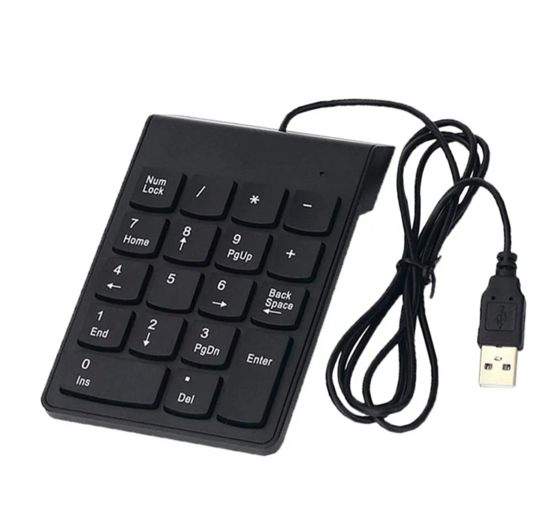 Mini wired numeric keypads, Computers & Tech, Office & Business ...