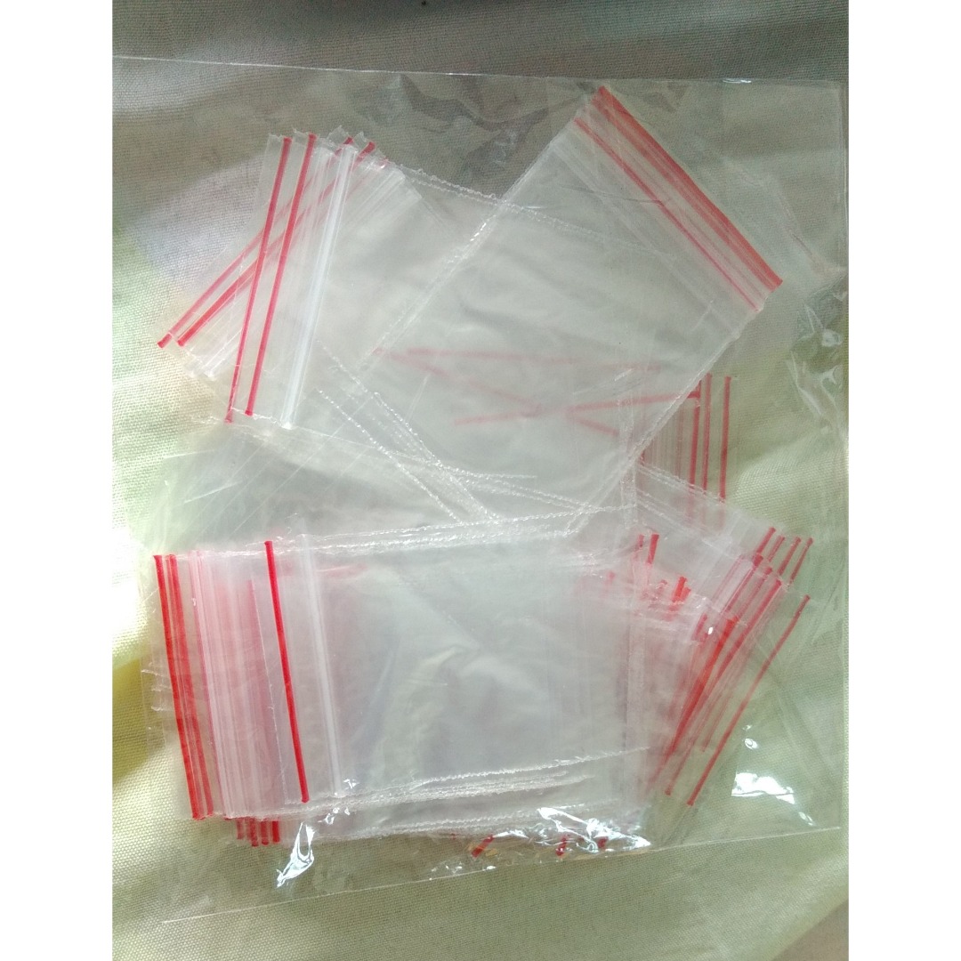 Mini Zip Lock Bag (price for approx 100 pcs mini zip bags), Hobbies ...