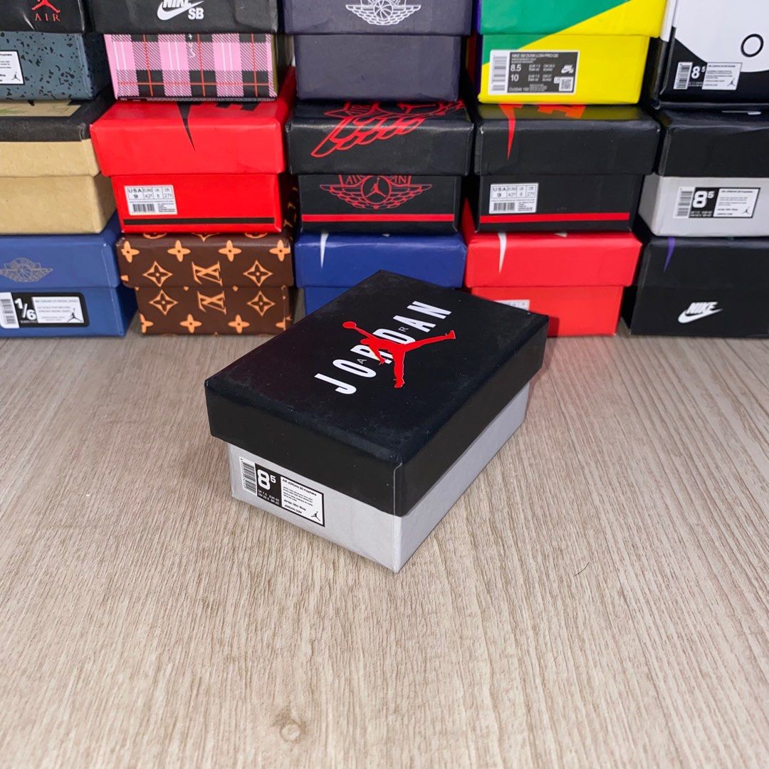 Miniature Sneaker Boxes 1/6 Jordan air force nike sb dunk off white ...