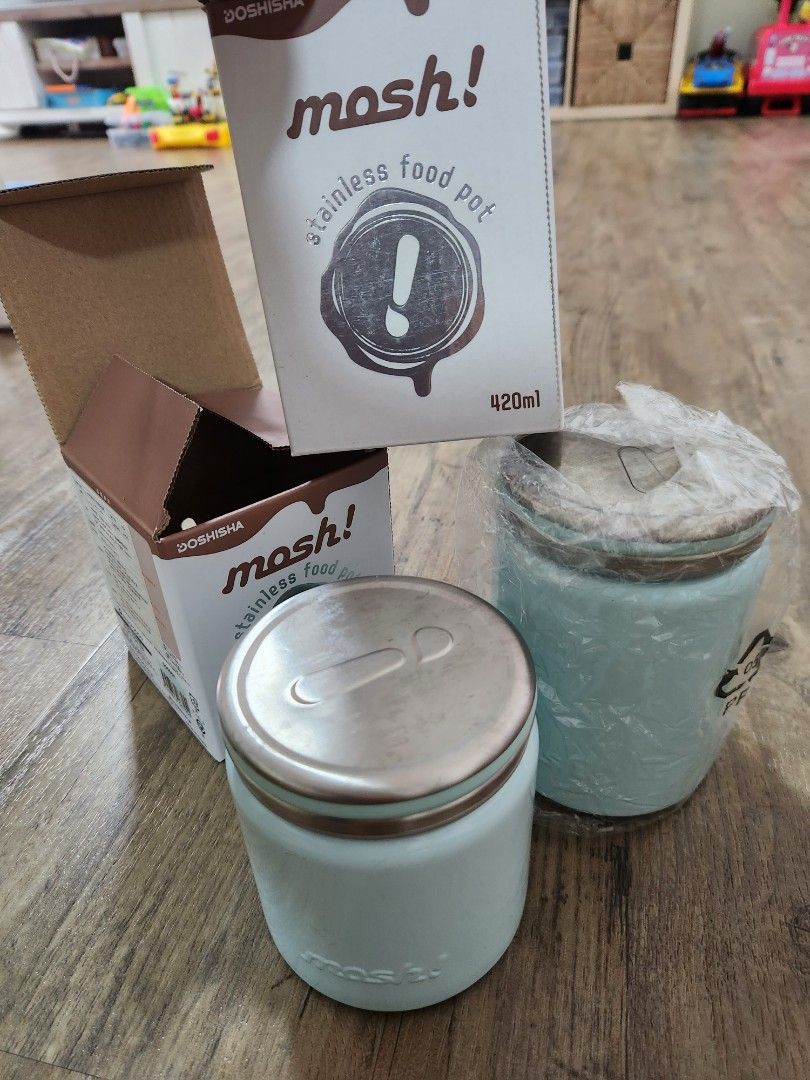 Mosh stainless steel food pot / food thermos, Babies & Kids, Going Out, Other Babies Going Out ...