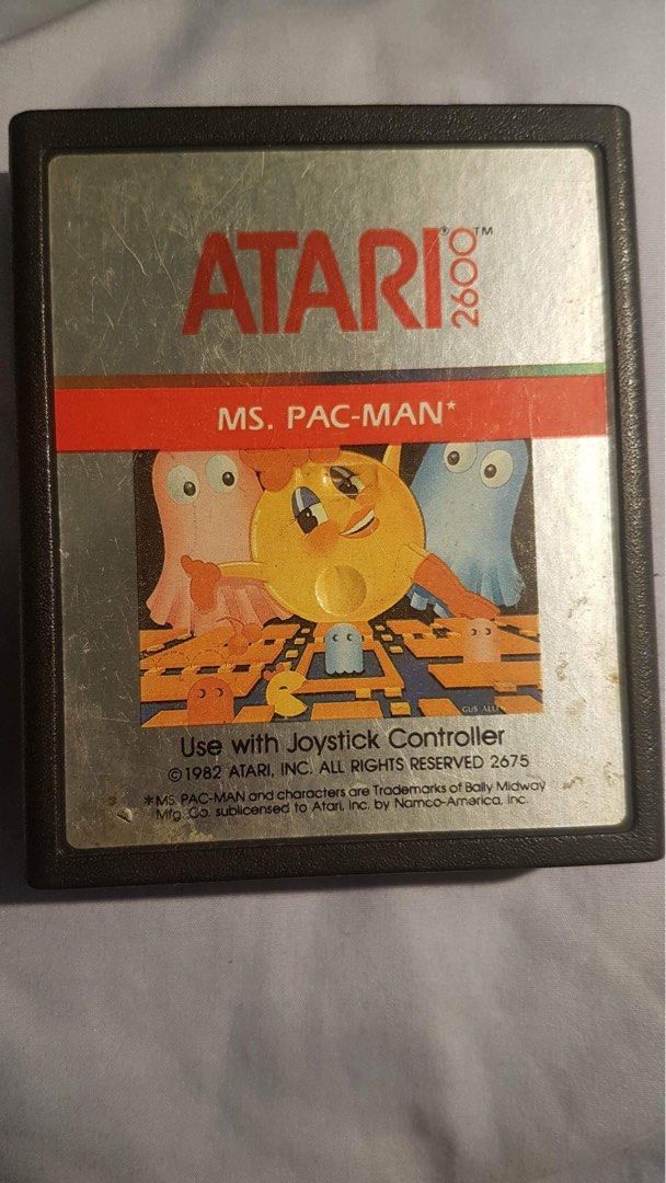 Ms. Pac-Man Atari 2600, Hobbies & Toys, Toys & Games on Carousell