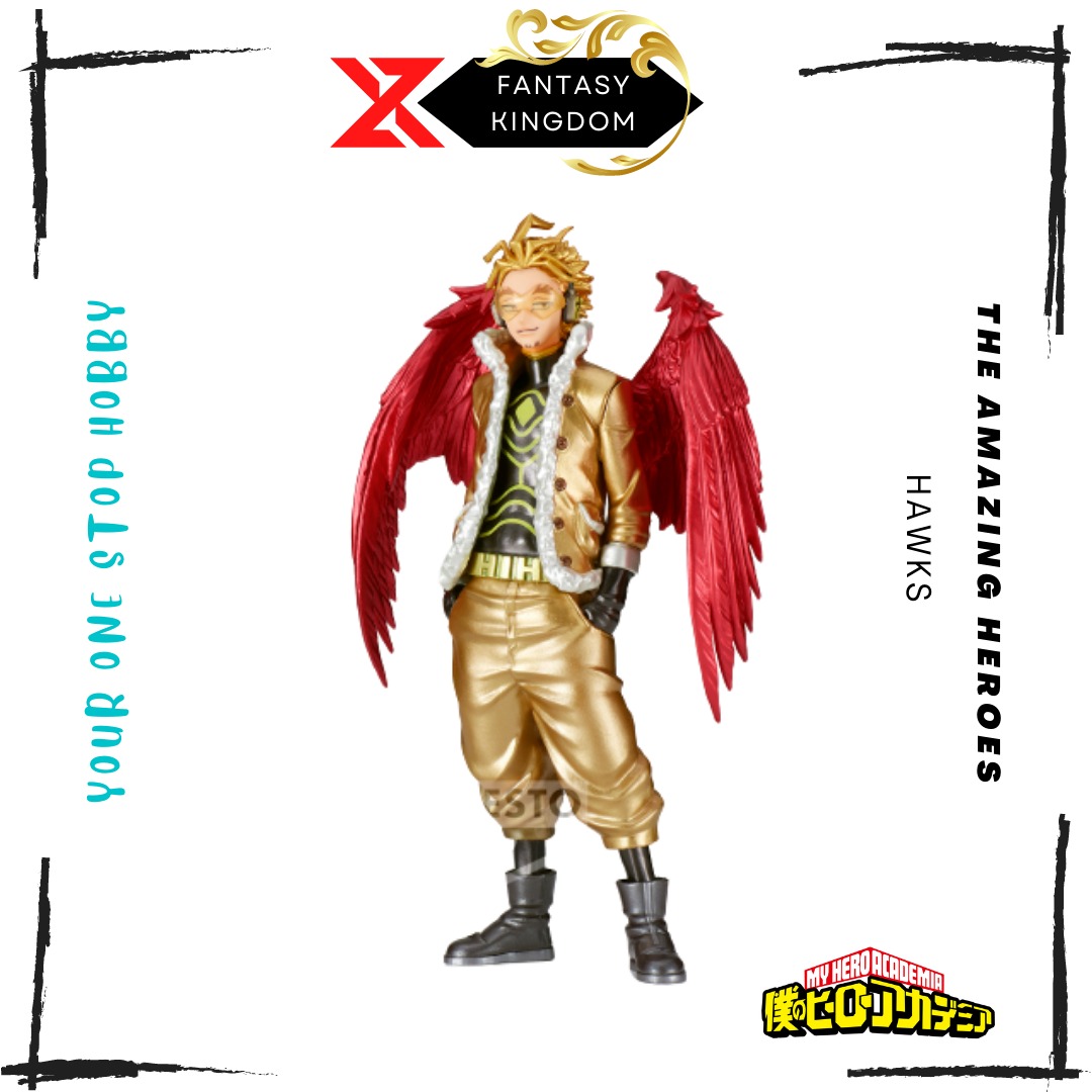 My Hero Academia Age Of Heroes - Hawks [Stock Ready], Hobbies & Toys ...