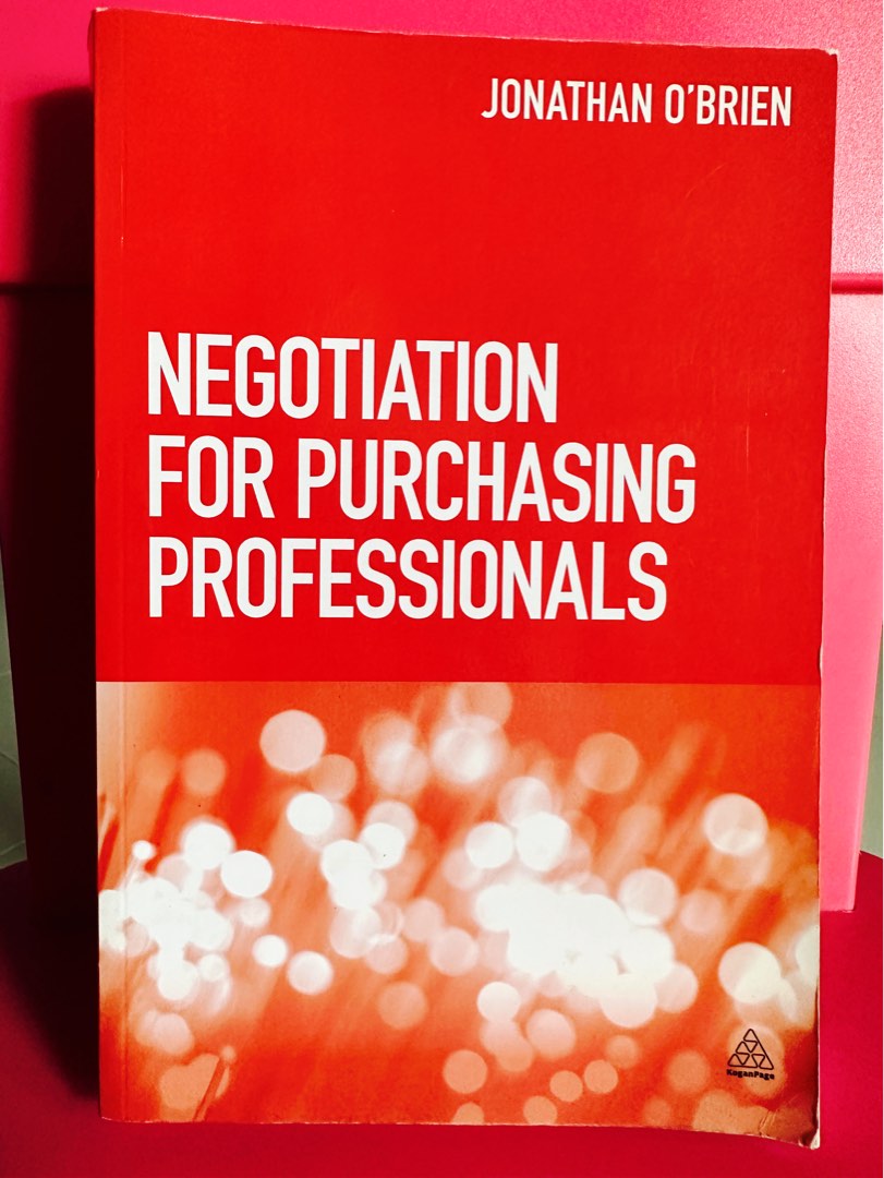 Negotiation for Purchasing Professionals, Hobbies & Toys, Books ...