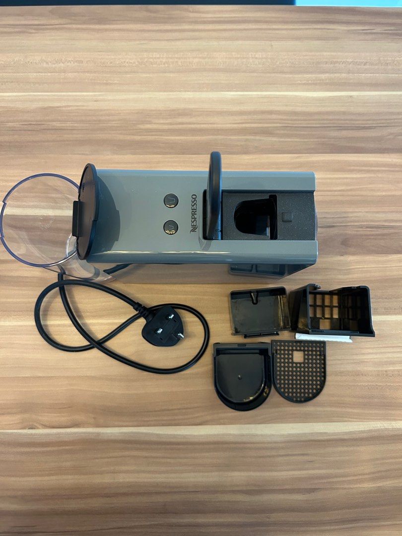 Nespresso Essenza Mini Intense Grey & Aeroccino Bundle, TV & Home ...