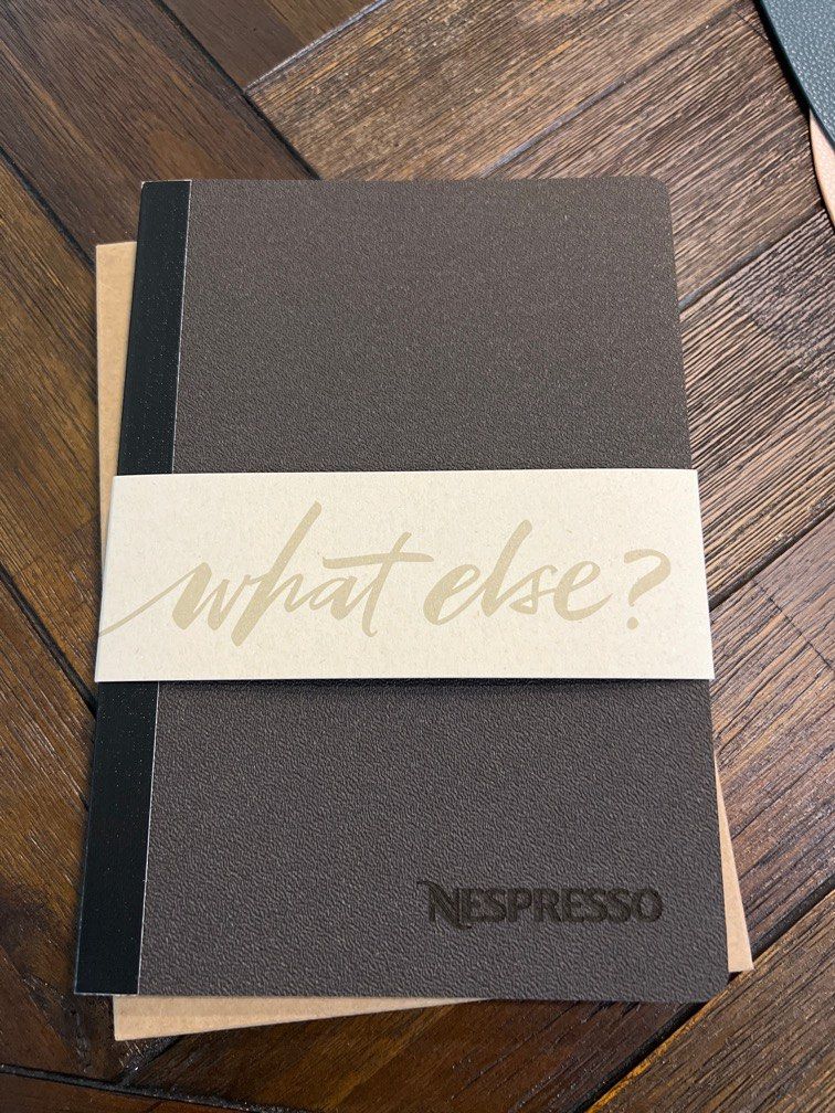 Nespresso Notebook, Hobbies & Toys, Books & Magazines, Fiction & Non ...