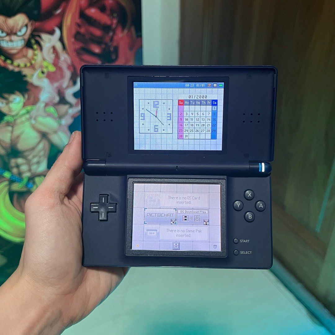 Nintendo DS lite (Navy), Video Gaming, Video Game Consoles, Nintendo on ...