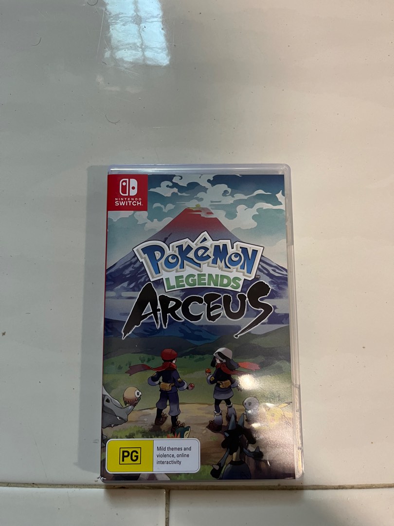 Nintendo Switch Pokemon Legends Arceus, Video Gaming, Video Games ...