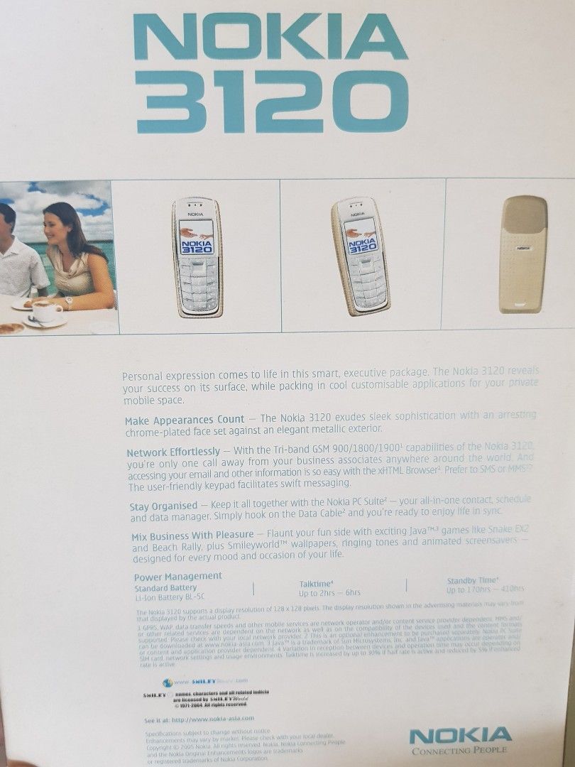 Nokia 3120 hand phone, Mobile Phones & Gadgets, Mobile Phones, Early Generation Mobile Phones on ...