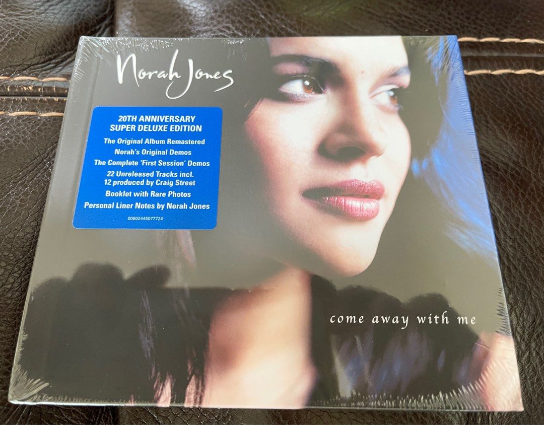 Norah Jones - Come Away With Me 20th Anniversary Edition (Super Deluxe 3CD), 興趣及遊戲, 音樂、樂器 & 配件 ...