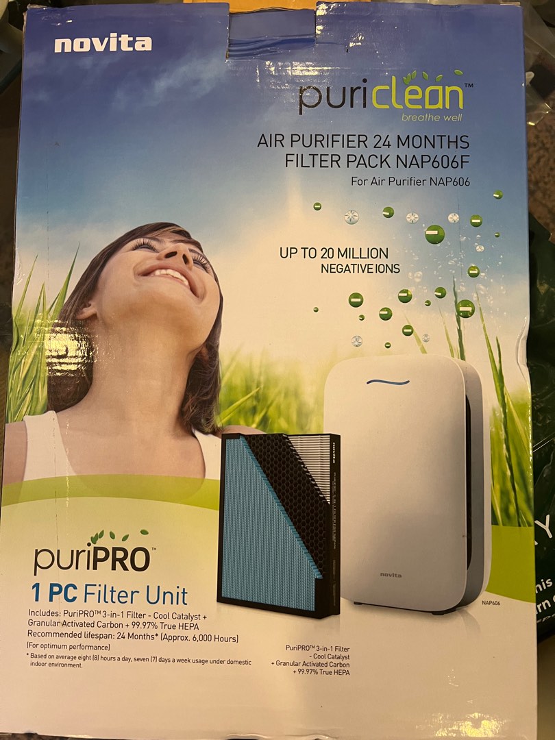 Novita air purifier filter, TV & Home Appliances, Air Purifiers ...