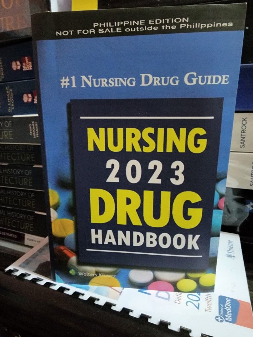 Nursing Drug handbook 2023, Hobbies & Toys, Books & Magazines, Textbooks on Carousell