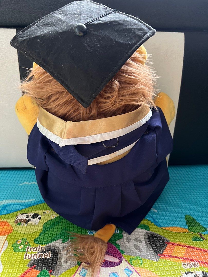 NUS Lion Graduation Bear, Hobbies & Toys, Memorabilia & Collectibles ...