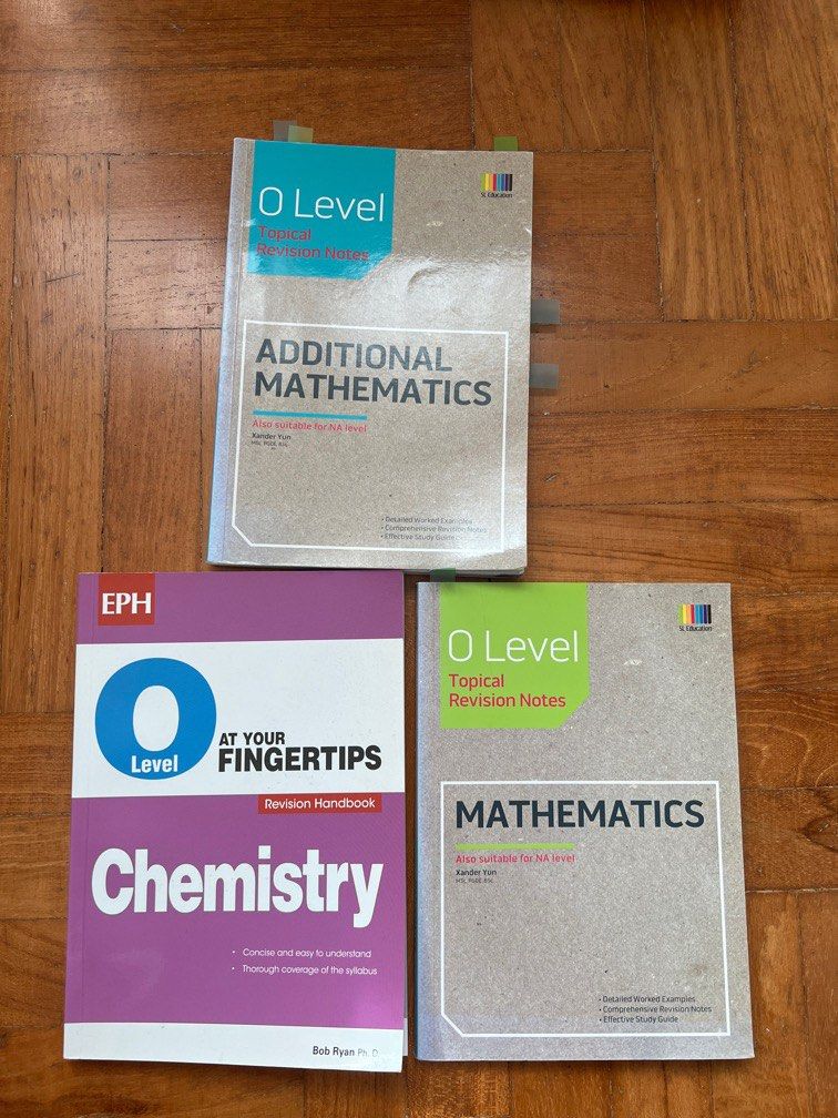 O Level Topical Revision Notes, Hobbies & Toys, Books & Magazines ...