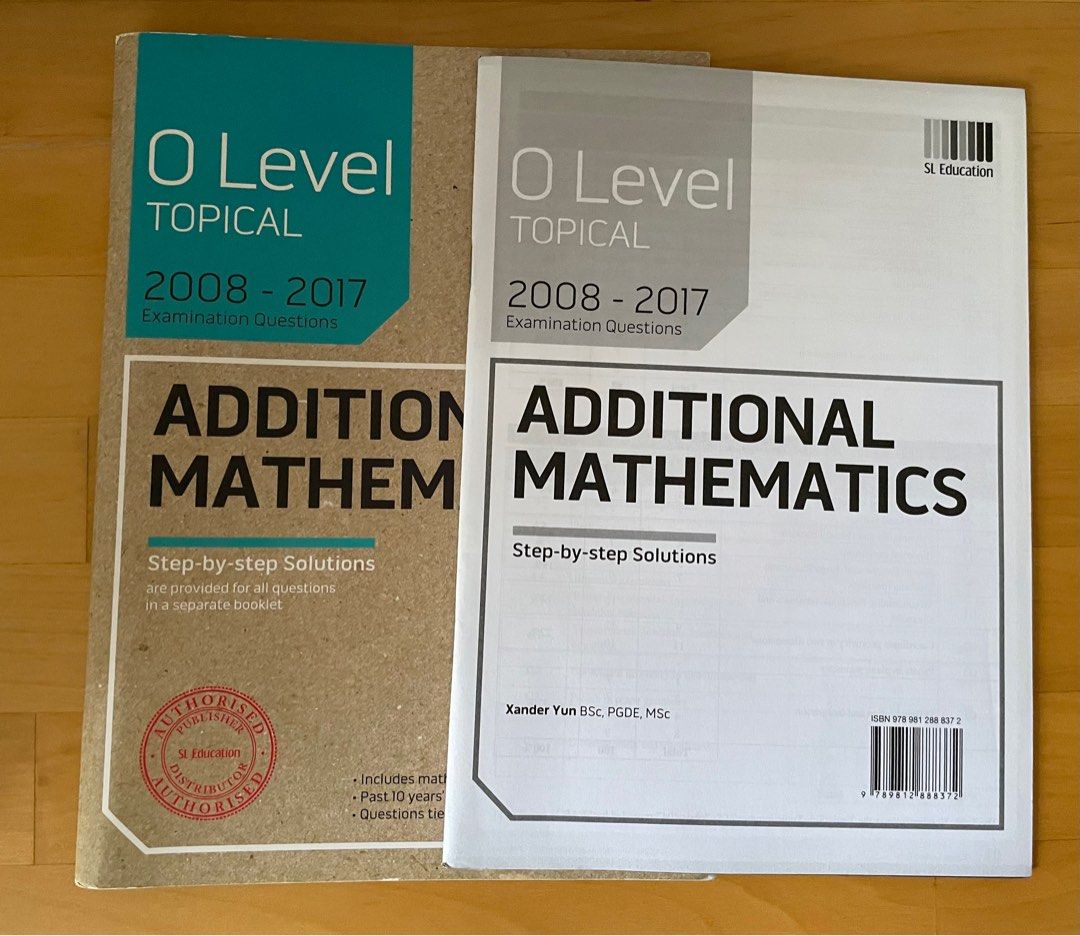 O Level Topical series for A math, Hobbies & Toys, Books & Magazines ...