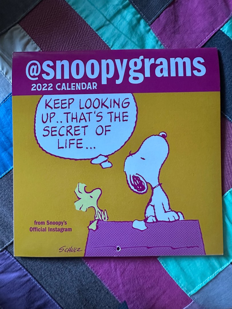 Old Snoopy Calendar, Hobbies & Toys, Memorabilia & Collectibles, Fan ...