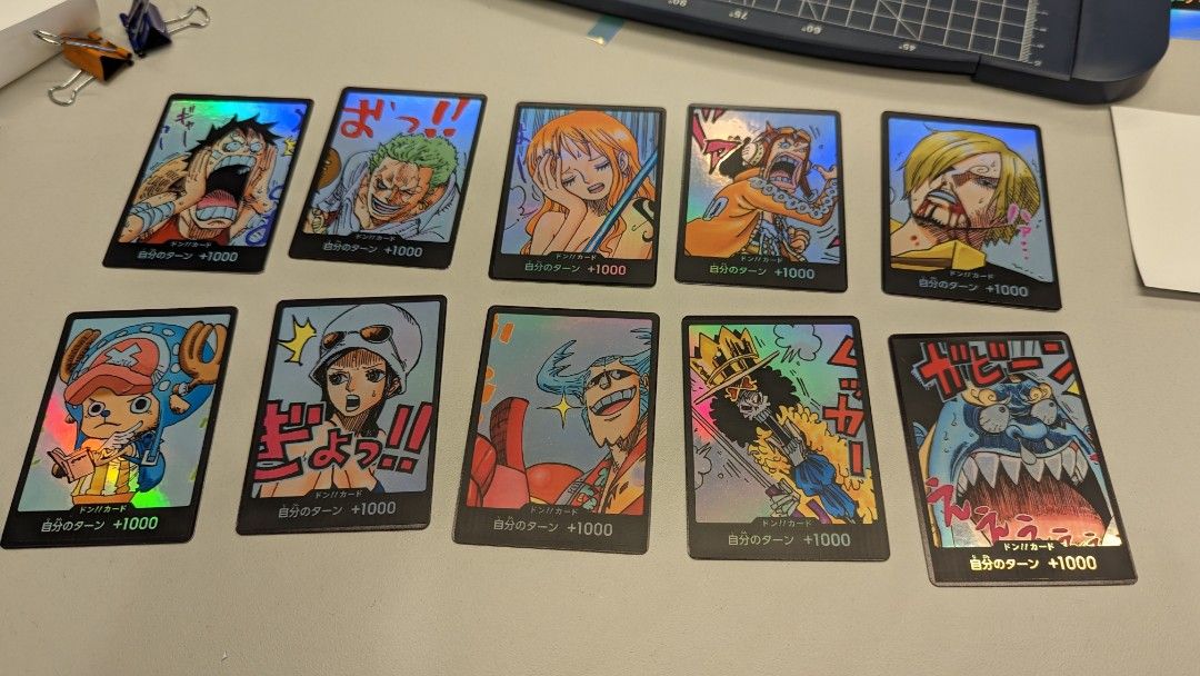 One Piece TCG Custom Dons, Hobbies & Toys, Toys & Games on Carousell