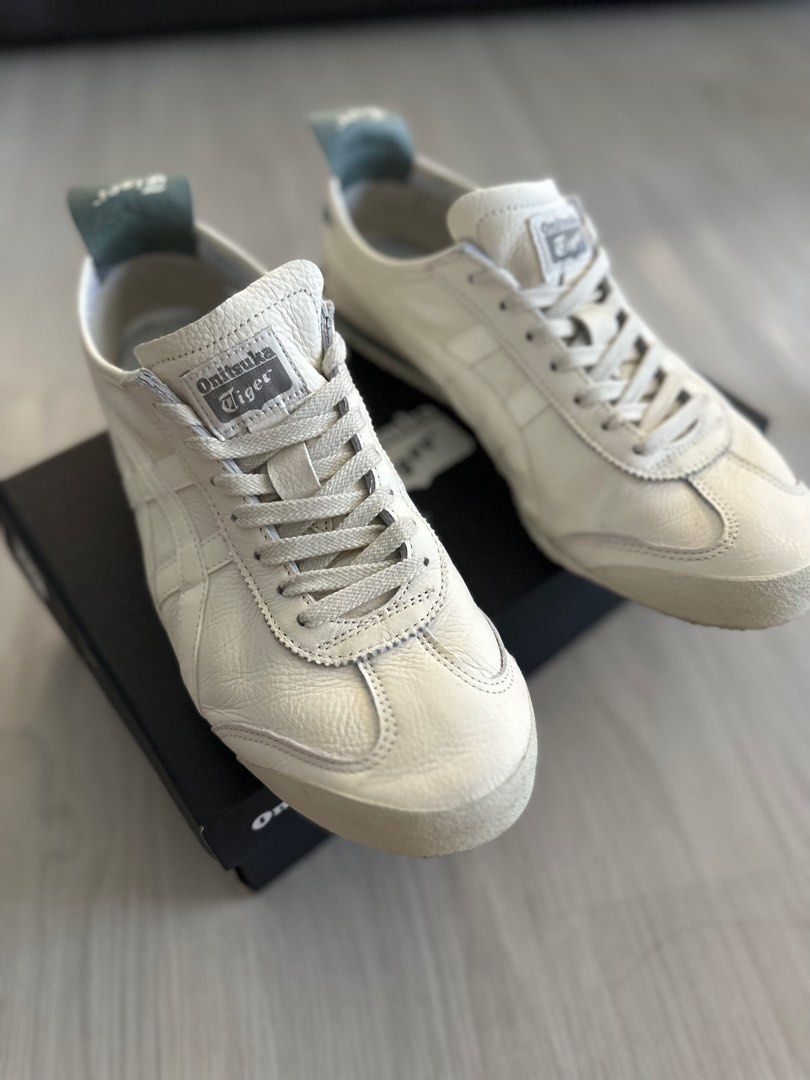 Onitsuka Tiger Mexico 66 Cream white-US9.5, Men's Fashion, Footwear, Sneakers on Carousell