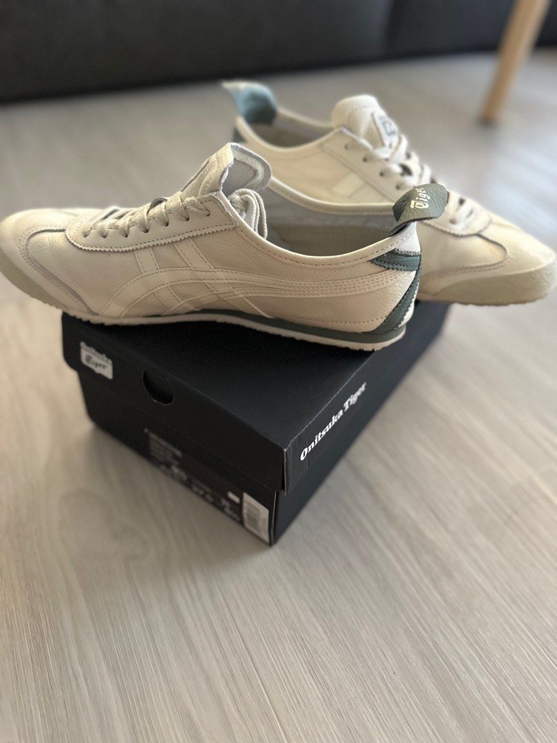Onitsuka Tiger Mexico 66 Cream white-US9.5, Men's Fashion, Footwear, Sneakers on Carousell