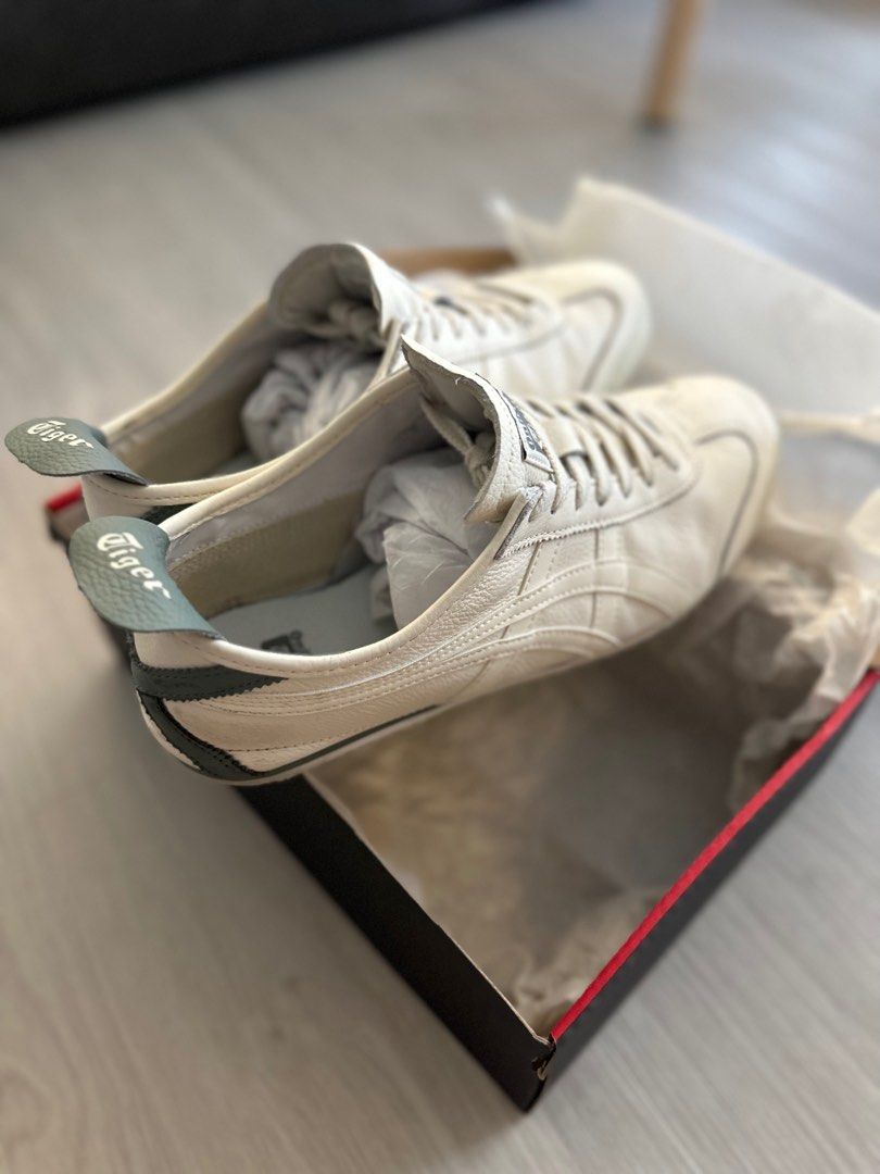 Onitsuka Tiger Mexico 66 Cream white-US9.5, Men's Fashion, Footwear, Sneakers on Carousell