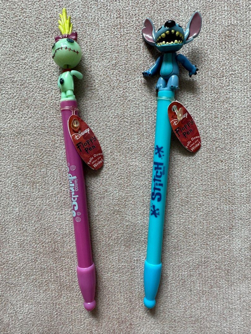 Original Authentic Disneyland HongKong Lilo and Stitch Pens, Hobbies ...