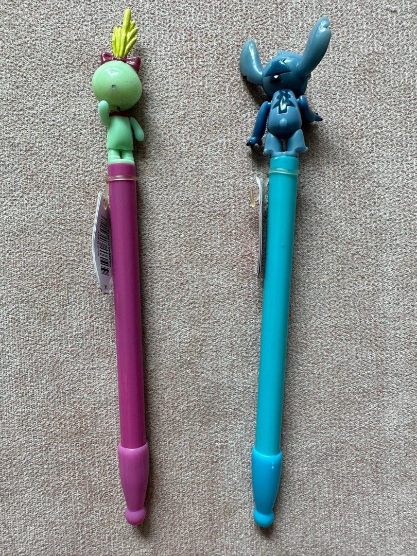 Original Authentic Disneyland HongKong Lilo and Stitch Pens, Hobbies ...
