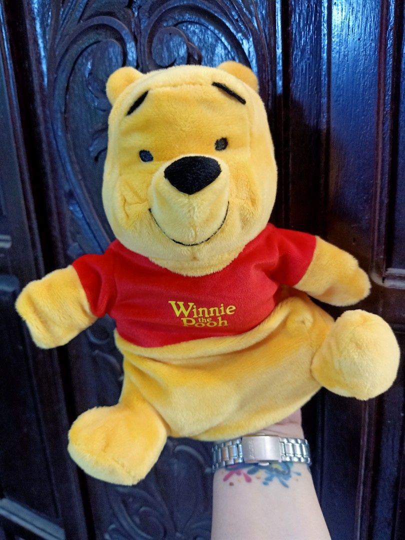 ORIGINAL DISNEY WINNIE THE POOH HAND PUPPET, Hobbies & Toys, Toys ...