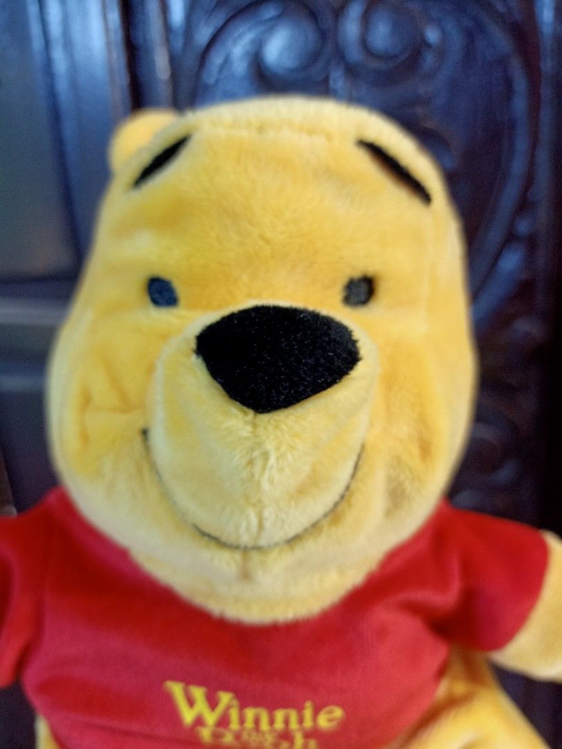ORIGINAL DISNEY WINNIE THE POOH HAND PUPPET, Hobbies & Toys, Toys ...