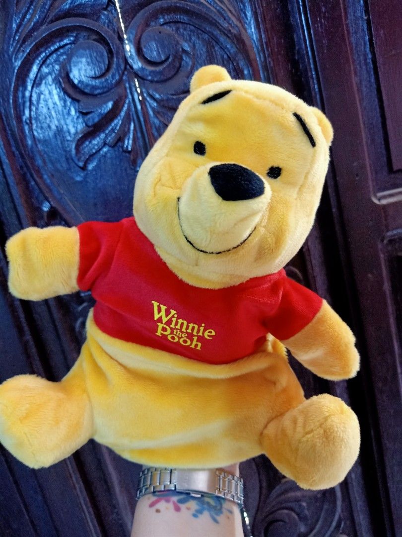 ORIGINAL DISNEY WINNIE THE POOH HAND PUPPET, Hobbies & Toys, Toys ...