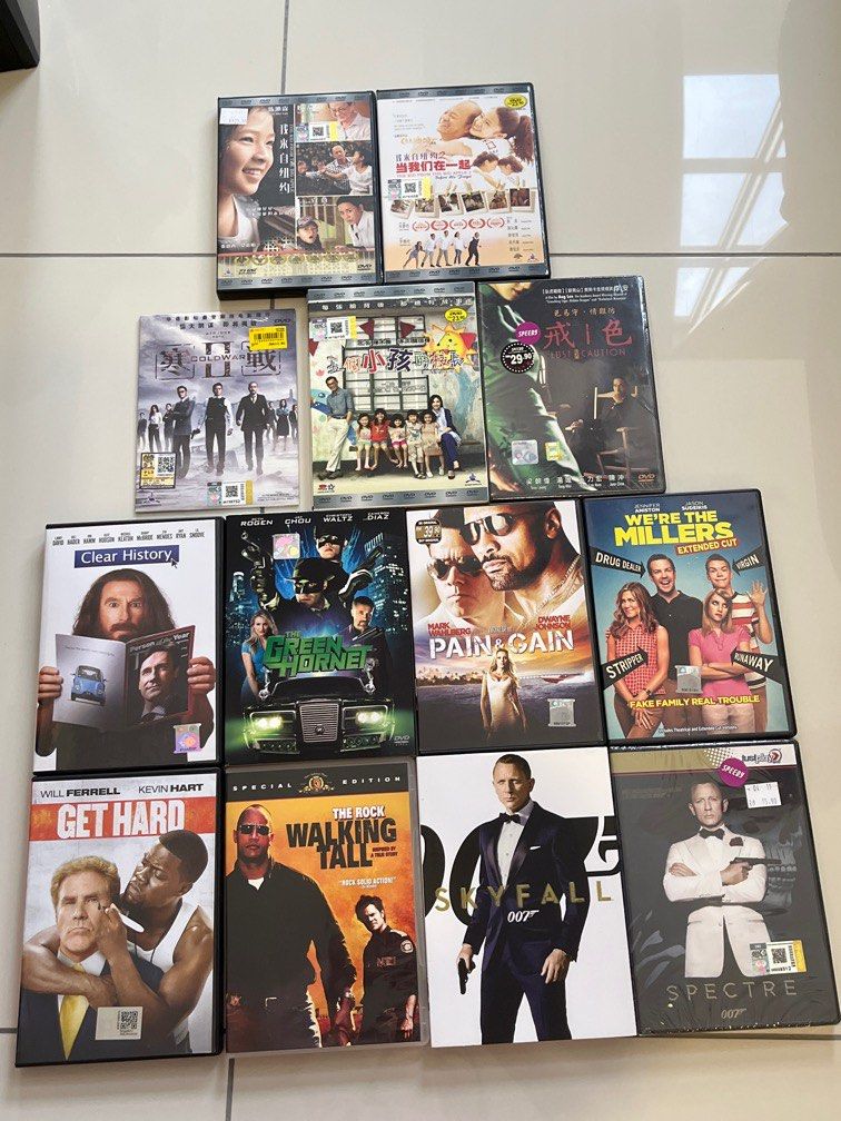 13 pcs ORIGINAL DVD MOVIES, Hobbies & Toys, Music & Media, CDs & DVDs ...