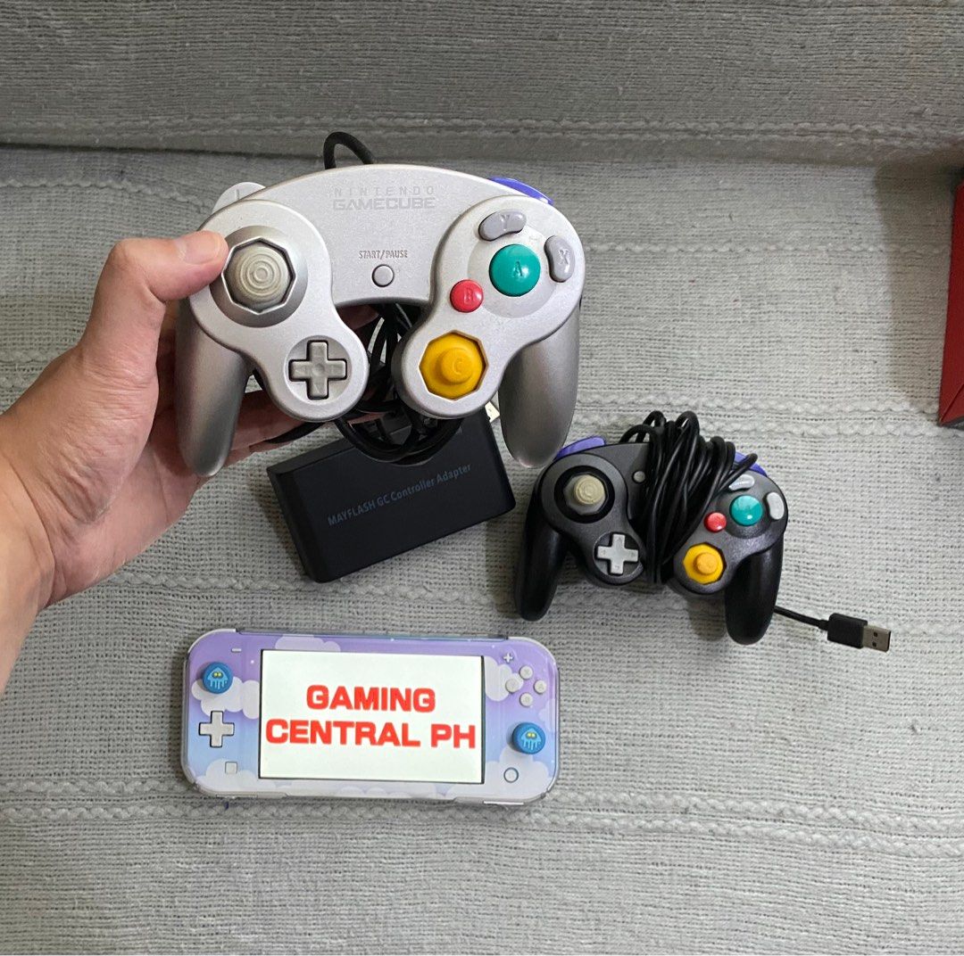 Original Nintendo Game Cube Controllers and MayFlash Adapter on Carousell
