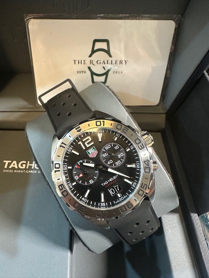 Original Tag Heuer formula 1 quartz series 41mm WAZ111A, Men's Fashion ...